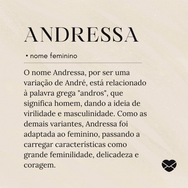 Significado do nome Andressa: origem, curiosidades e mais